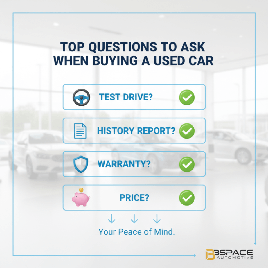 Top Questions to Ask When Buying a Used Car | BSPACE AUTOMOTIVE Calgary ...